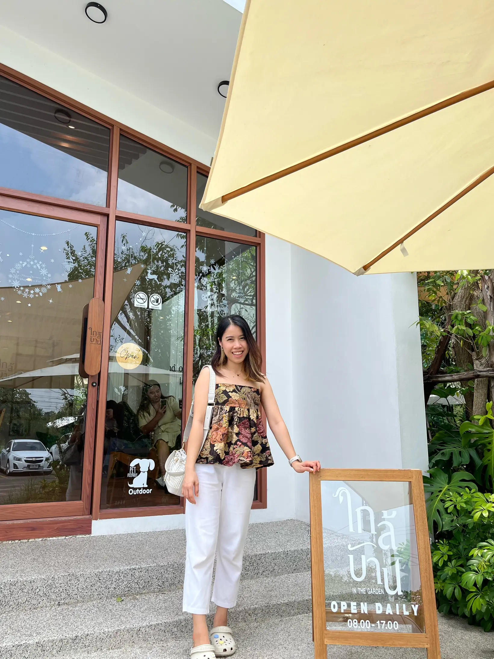 📍ใกล้บ้าน in the garden #คาเฟ่อุบล | แกลเลอรีที่โพสต์โดย Benneqq | Lemon8