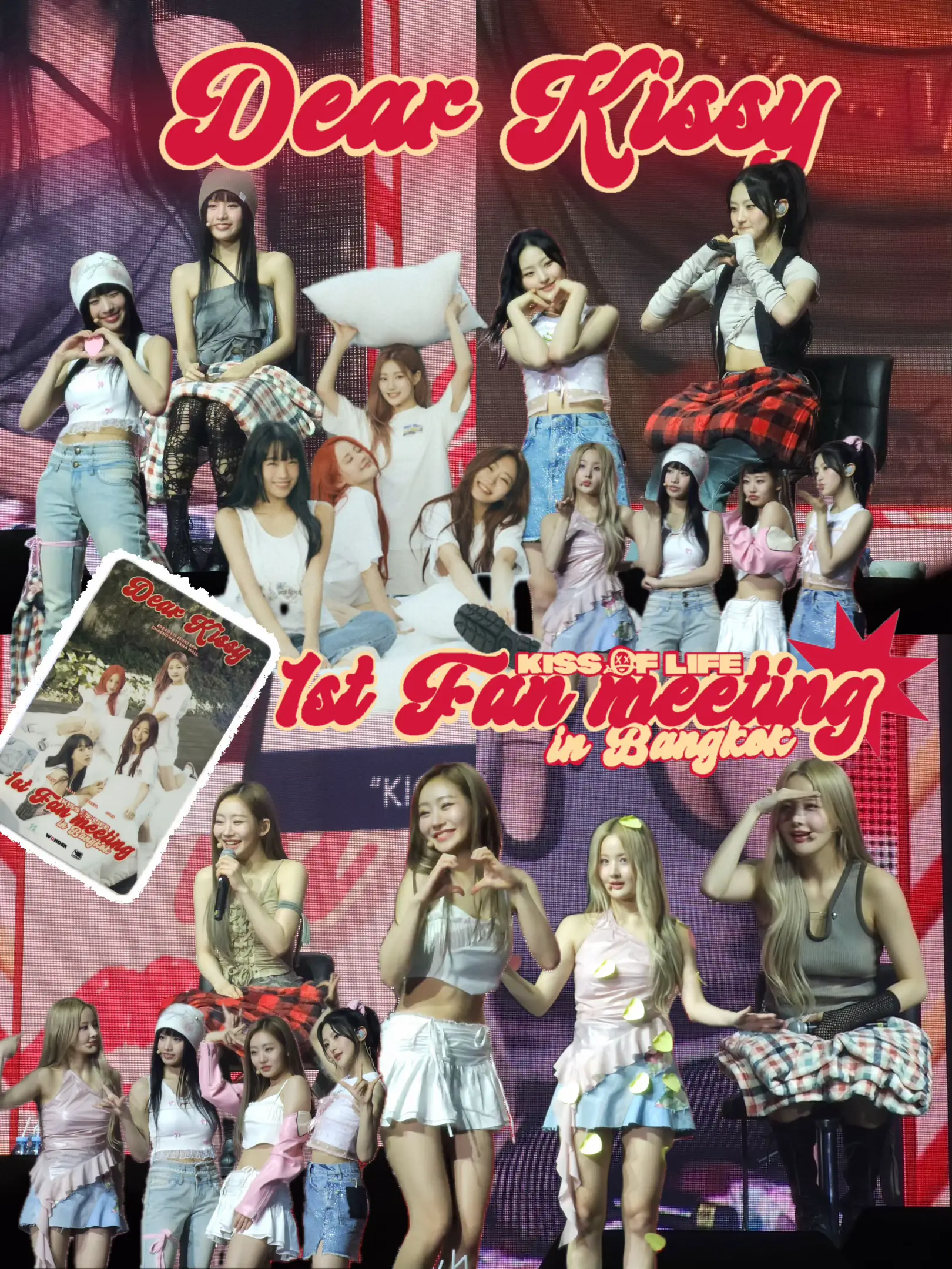 แฟนมีตติ้ง Kiss of life ครั้งแรก 💋🫶 | แกลเลอรีที่โพสต์โดย Seice | Lemon8