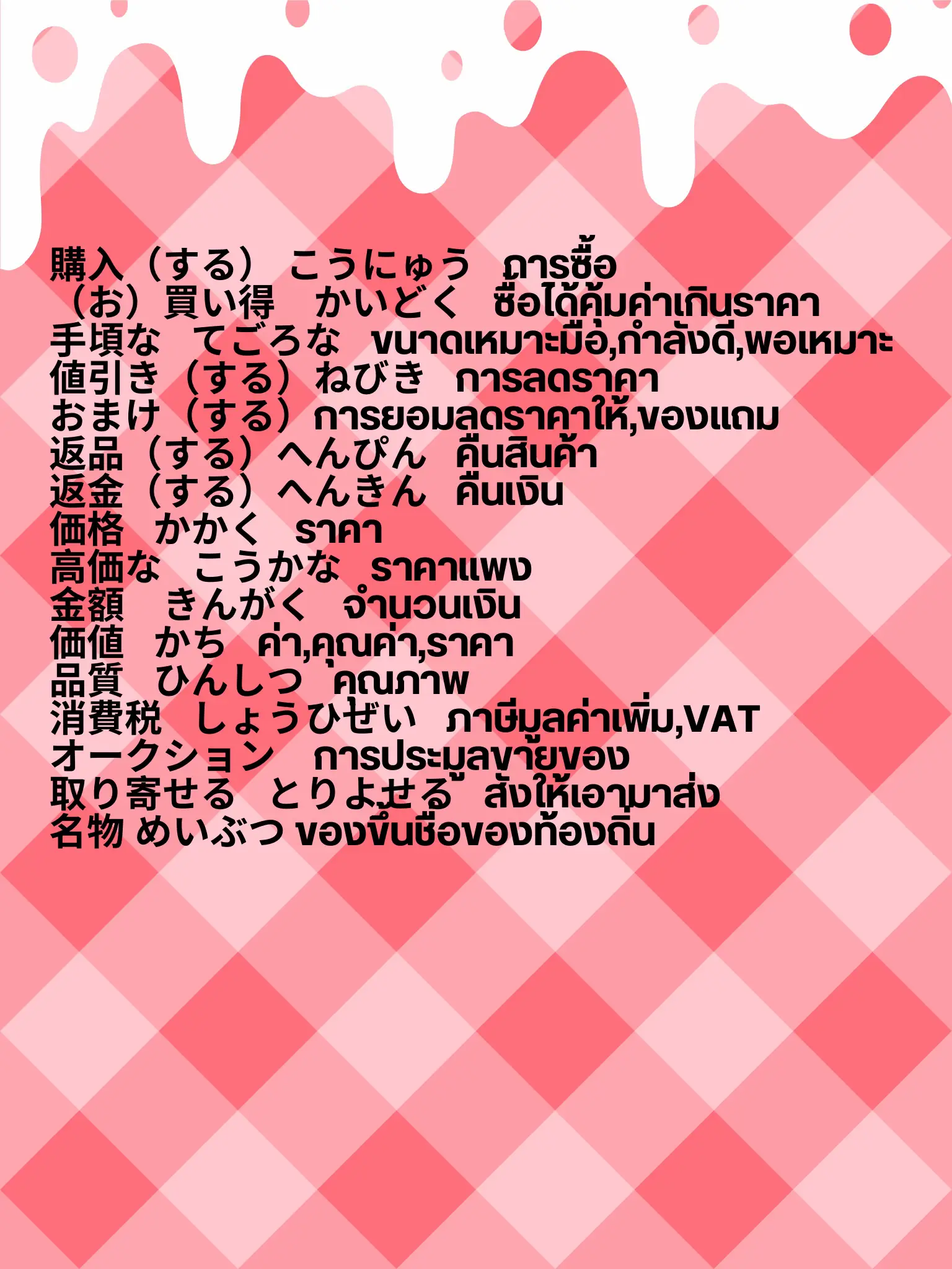 แชร์ 2500 ศัพท์ JLPT N2 chapter 2 (S4) | แกลเลอรีที่โพสต์โดย Miyaokechannel | Lemon8