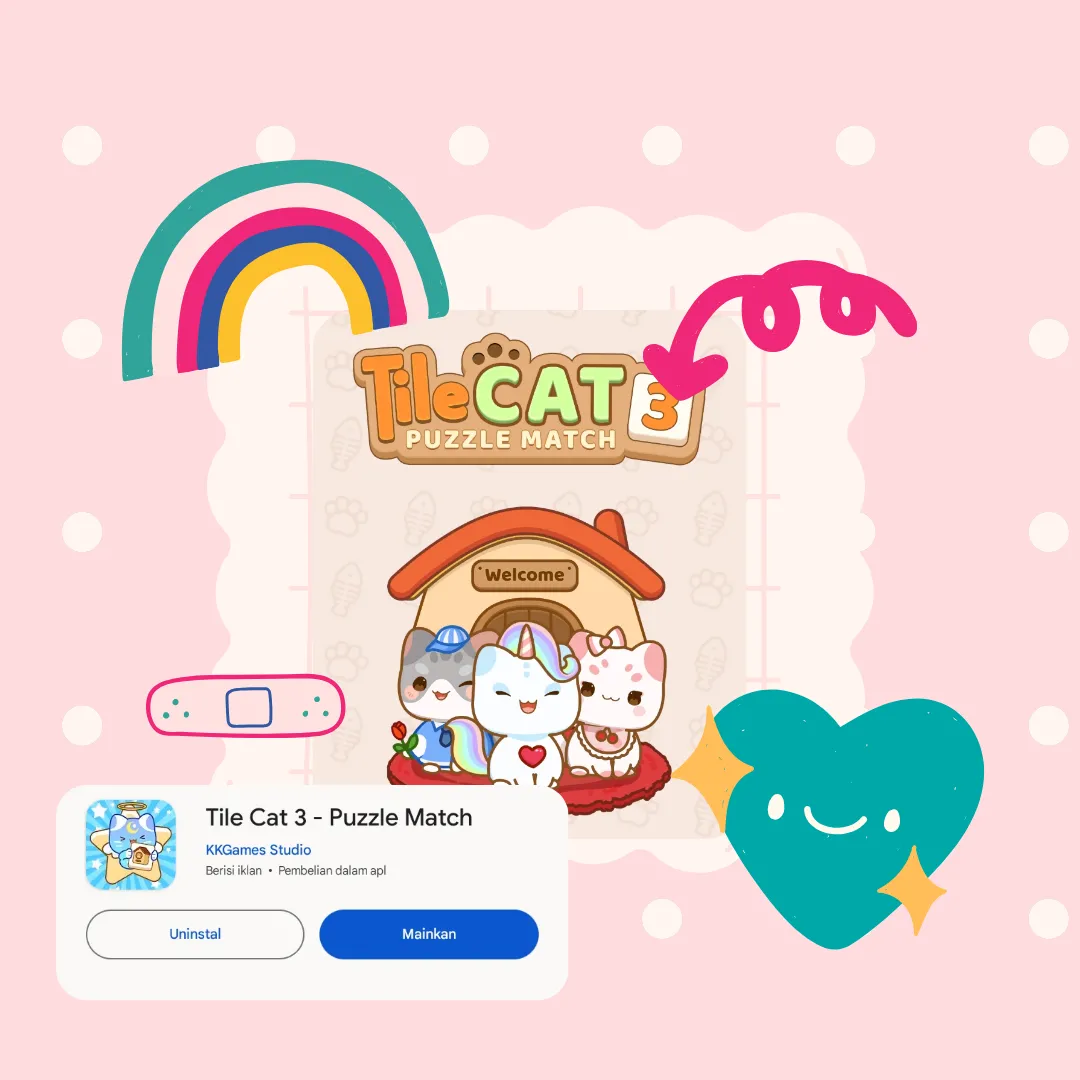 Game Puzzle Kucing Kawaii 🐱 | แกลเลอรีที่โพสต์โดย Mila Rettob | Lemon8