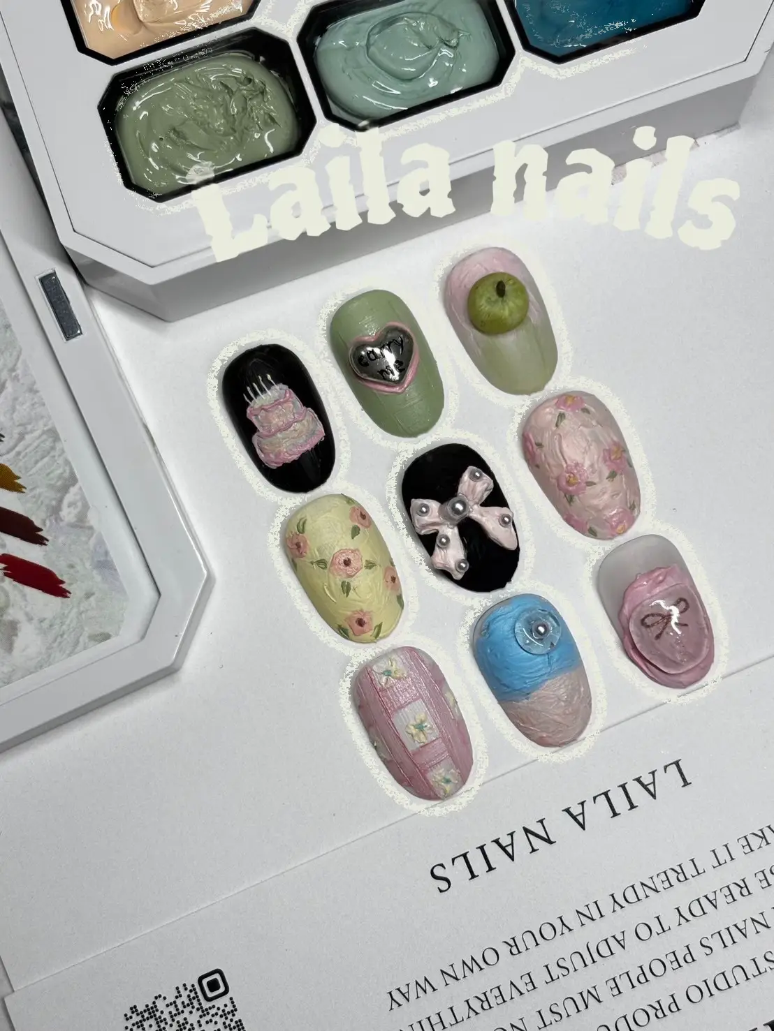 Laila nails | แกลเลอรีที่โพสต์โดย Laila Nais | Lemon8