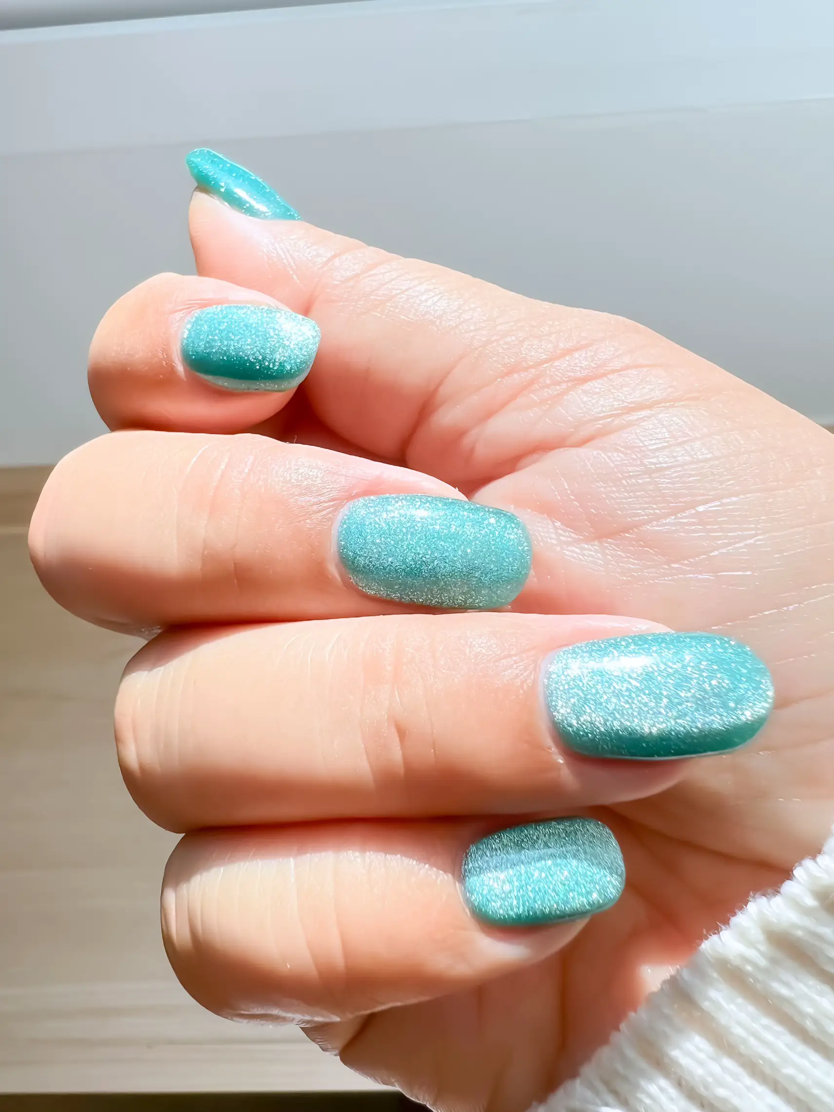 IDEA NAIL สีฟ้าทะเล 🩵🌊 | แกลเลอรีที่โพสต์โดย * myploy mareview🍒 | Lemon8