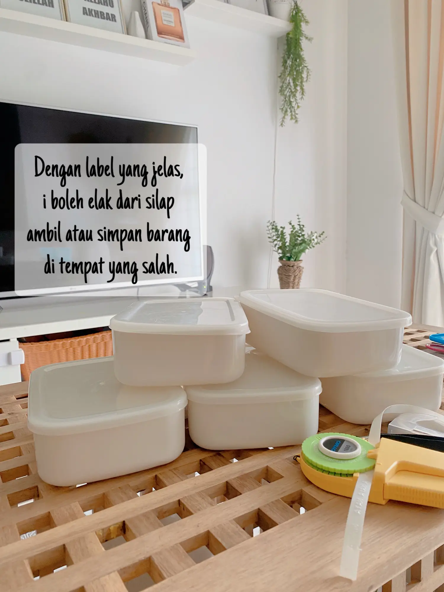REASON LABEL PADA BEKAS SIMPANAN | Gallery posted by wawadels | Lemon8