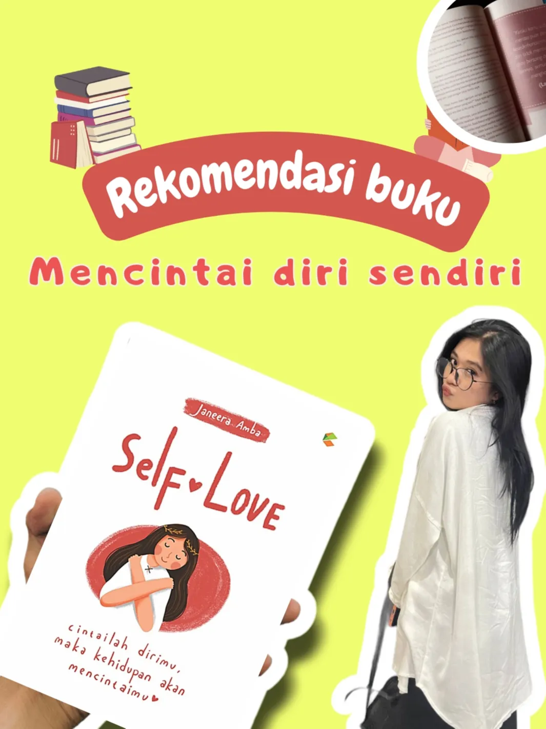 Rekomendasi Buku Mencintai Diri Sendiri | Galeri diposting oleh Feby | Lemon8