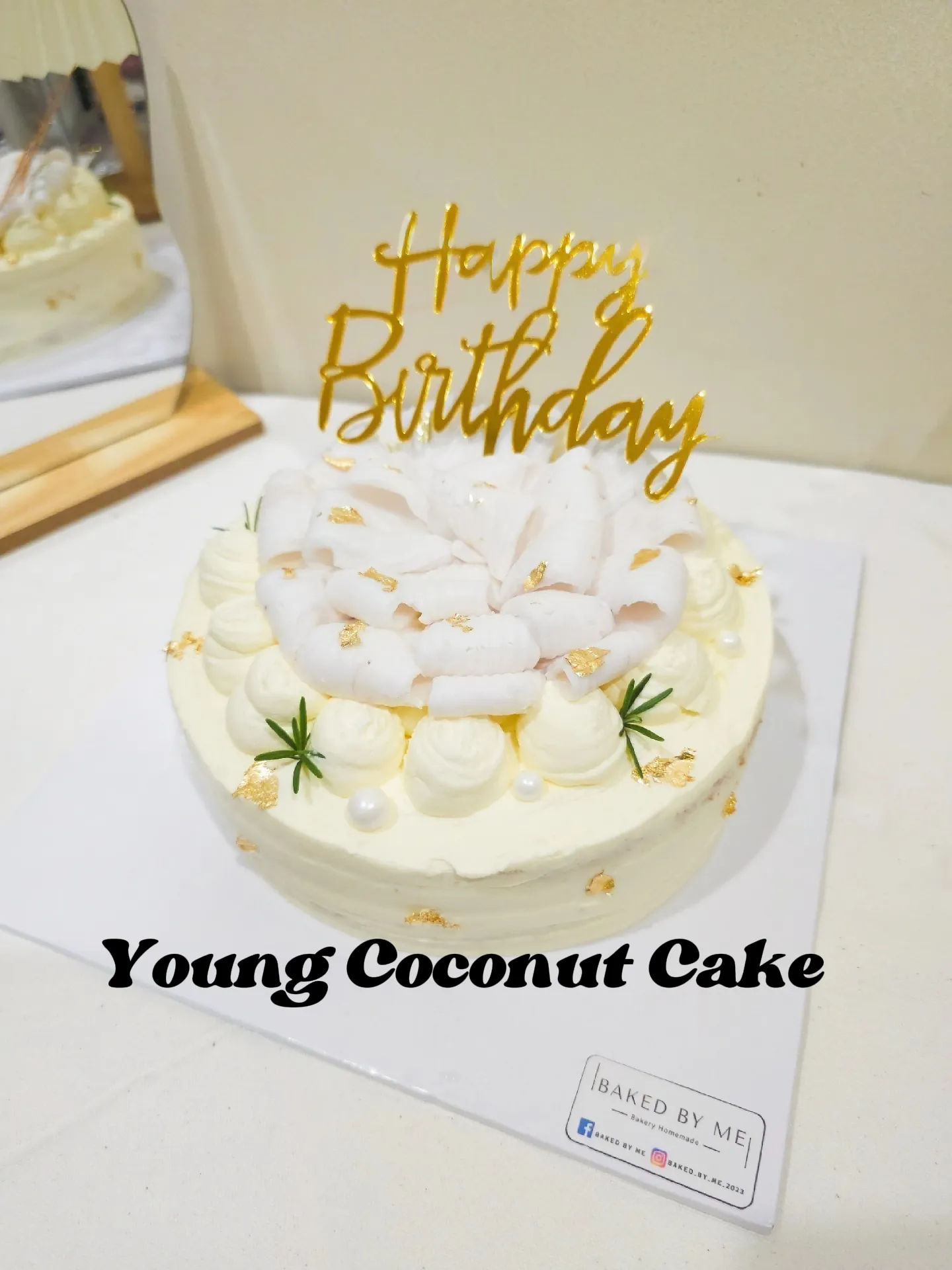 Young Coconut Cake | แกลเลอรีที่โพสต์โดย Baked By me | Lemon8