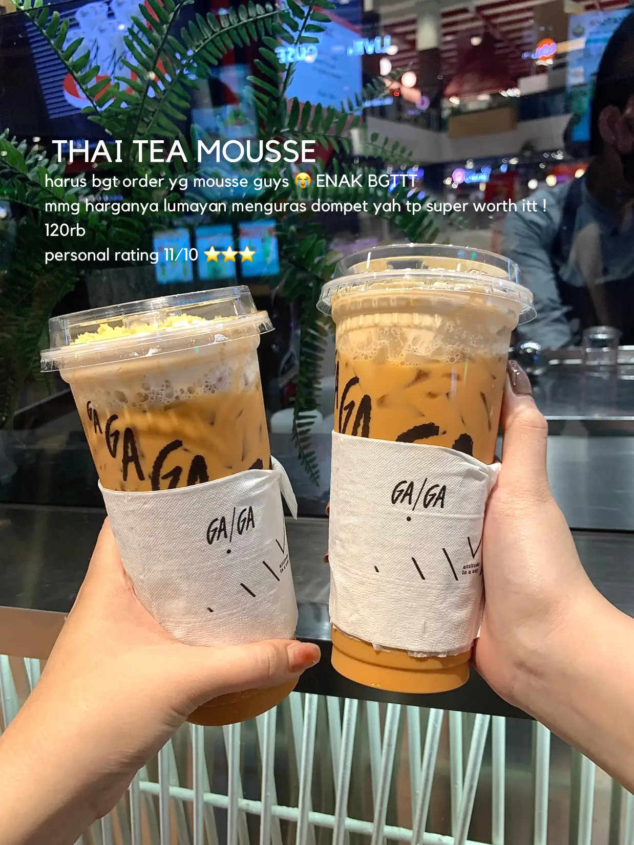 chatramue vs GAGA thai tea ! | Galeri diposting oleh Rosselyn Angel ...