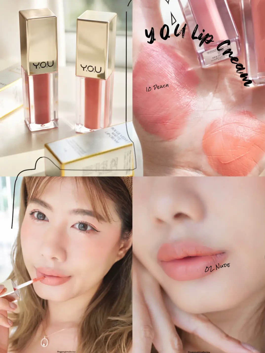 Y.O.U Rouge Velvet Matte Lip Cream | แกลเลอรีที่โพสต์โดย Pingponghime | Lemon8
