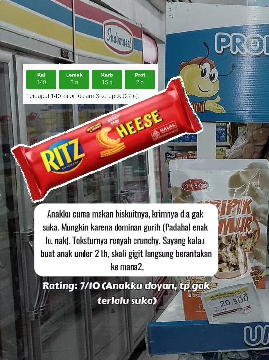 RATING JUJUR SNACK SEHAT INDOMART YG ANAK AKU COBA | Galeri diposting ...