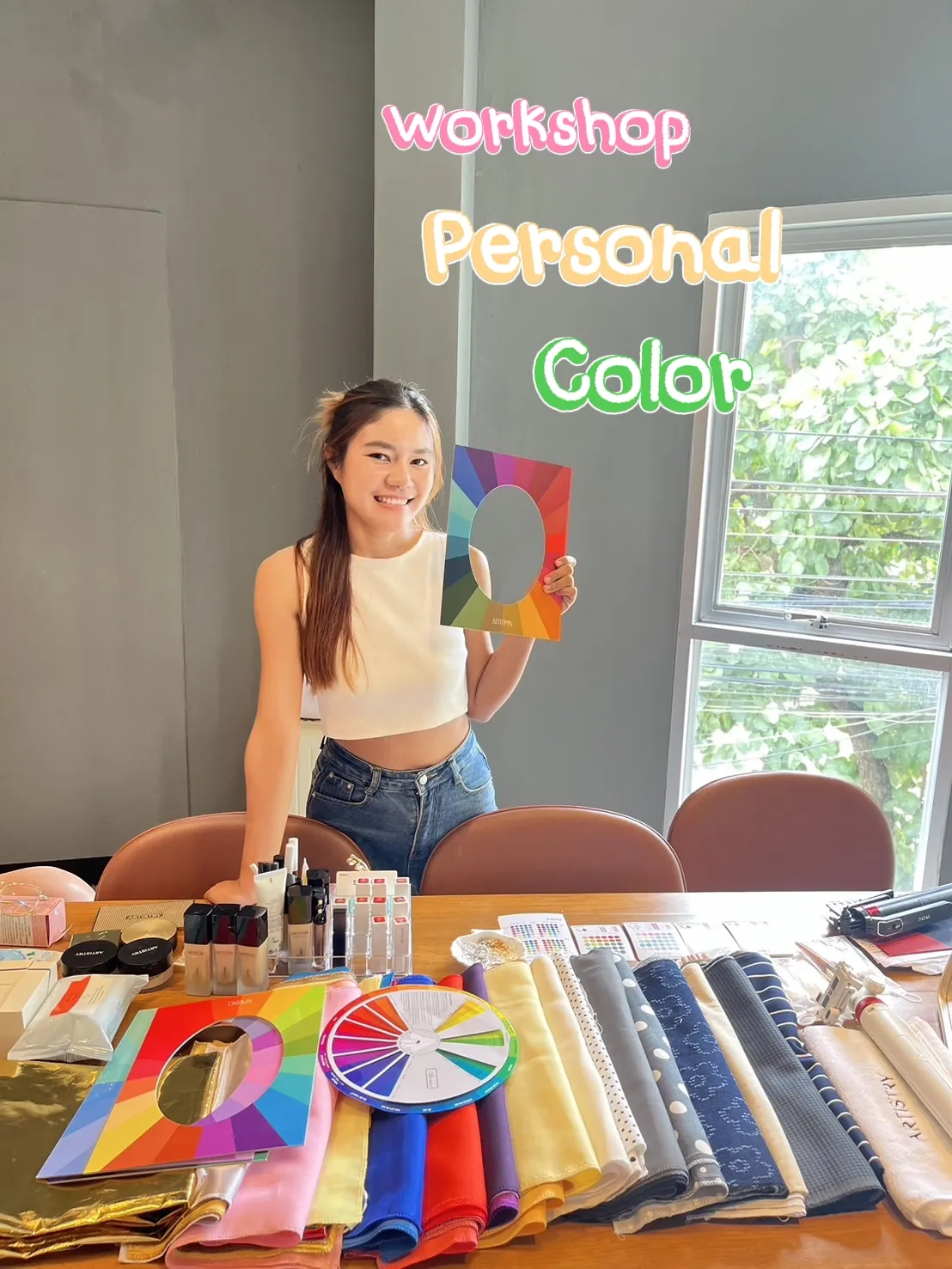 Personal color workshop ในราคา450฿ ดีจริงมั้ย??🤔 | แกลเลอรีที่โพสต์โดย ...