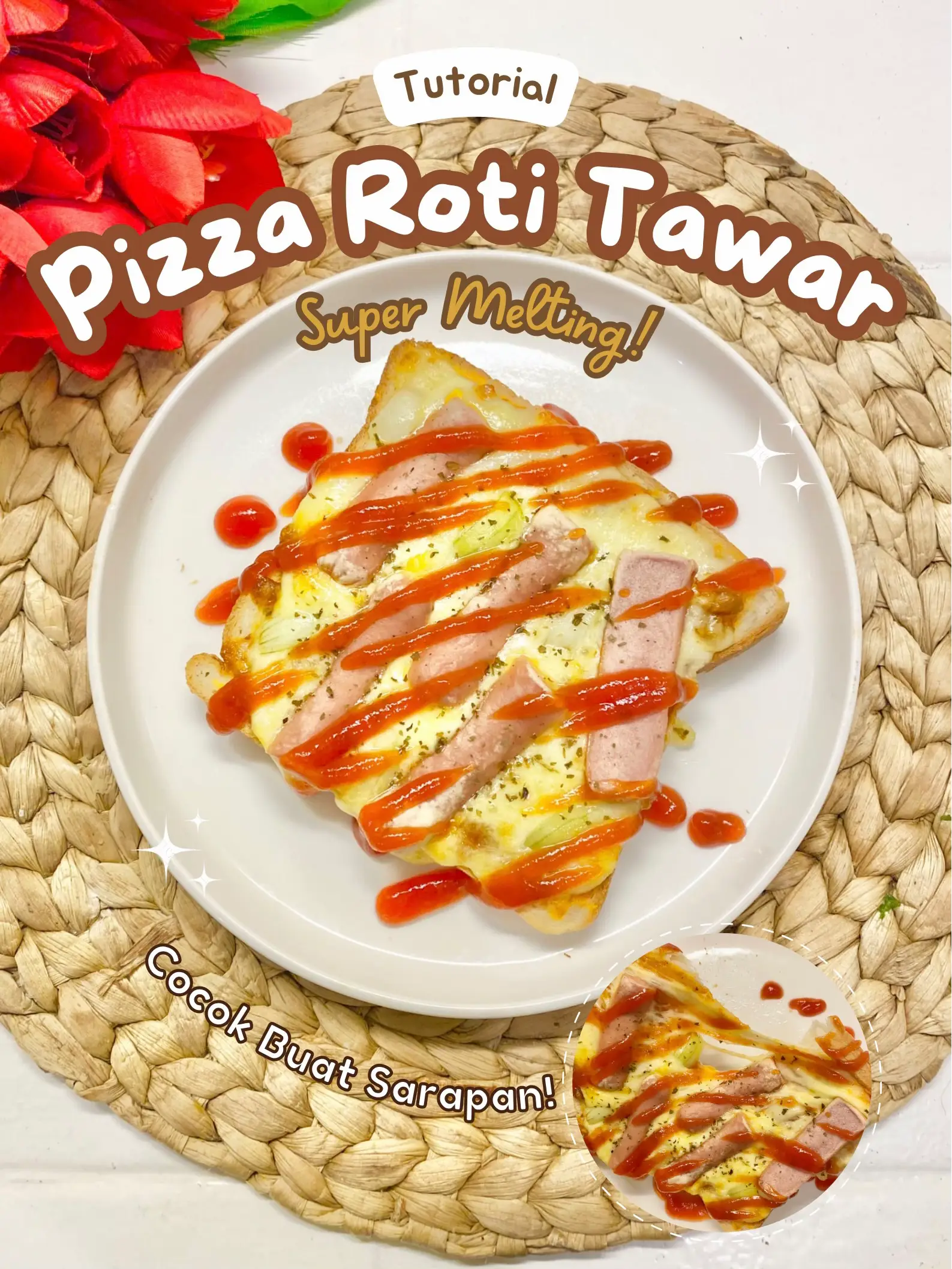 Ide Sarapan Enak dan Effortless: Pizza Roti! 🍕🍞 | Galeri diposting oleh ...