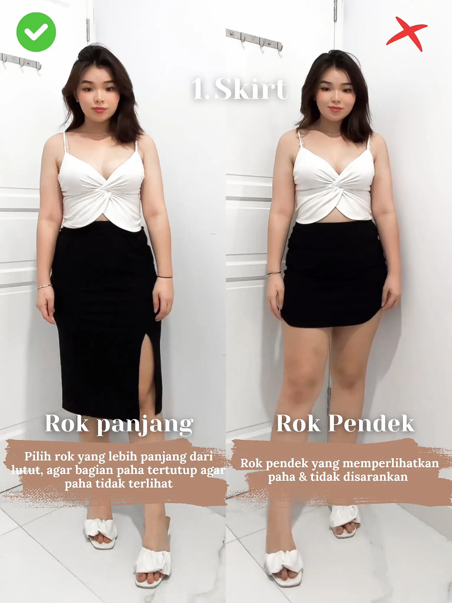 Styling Tips untuk “Paha Besar” | Galeri diposting oleh Evel | Lemon8