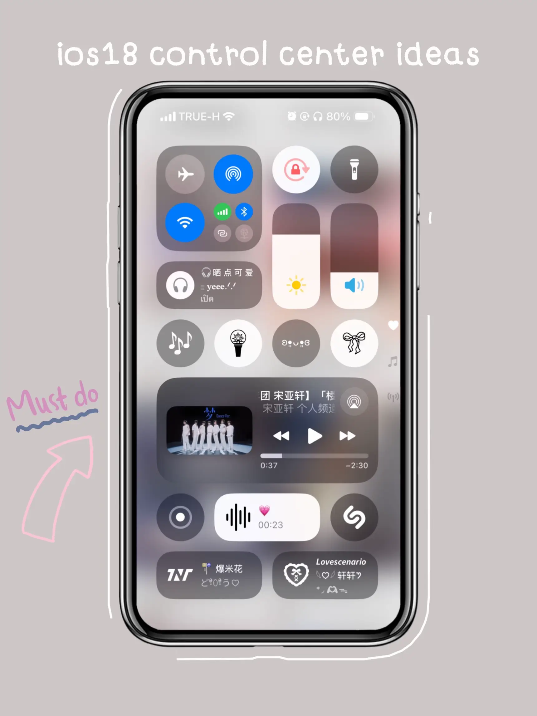 มาแต่งปุ่มลัด ของใหม่ ios18 กันเถอะน่ารักมาก🫶🏻 ·͜· | แกลเลอรีที่โพสต์โดย Ɖ₦ƗⲘƵ 🦦.°୭̥ | Lemon8