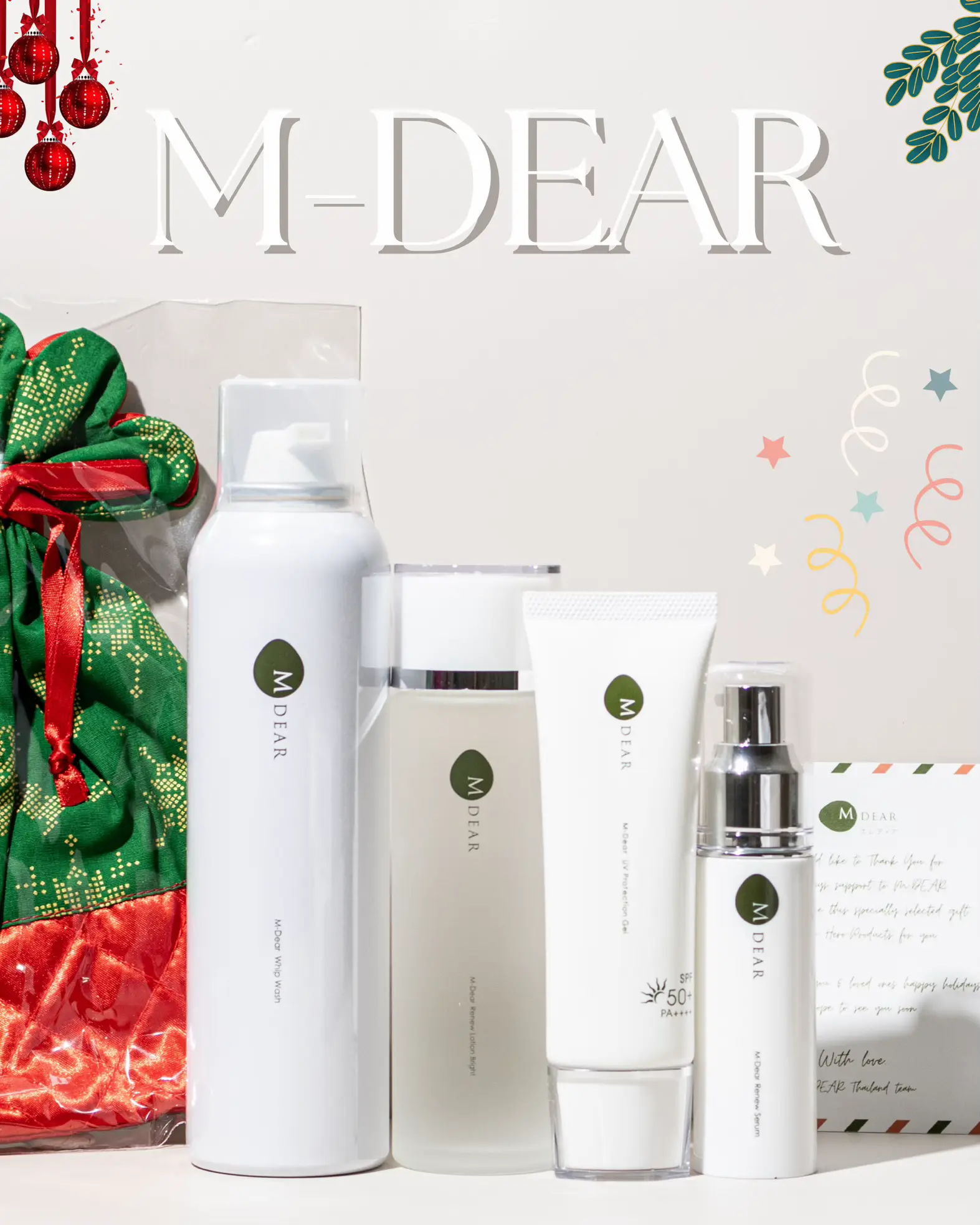 Unbox NEW YEAR GIFT จากบ้าน M-DEAR | แกลเลอรีที่โพสต์โดย Wanvismo | Lemon8