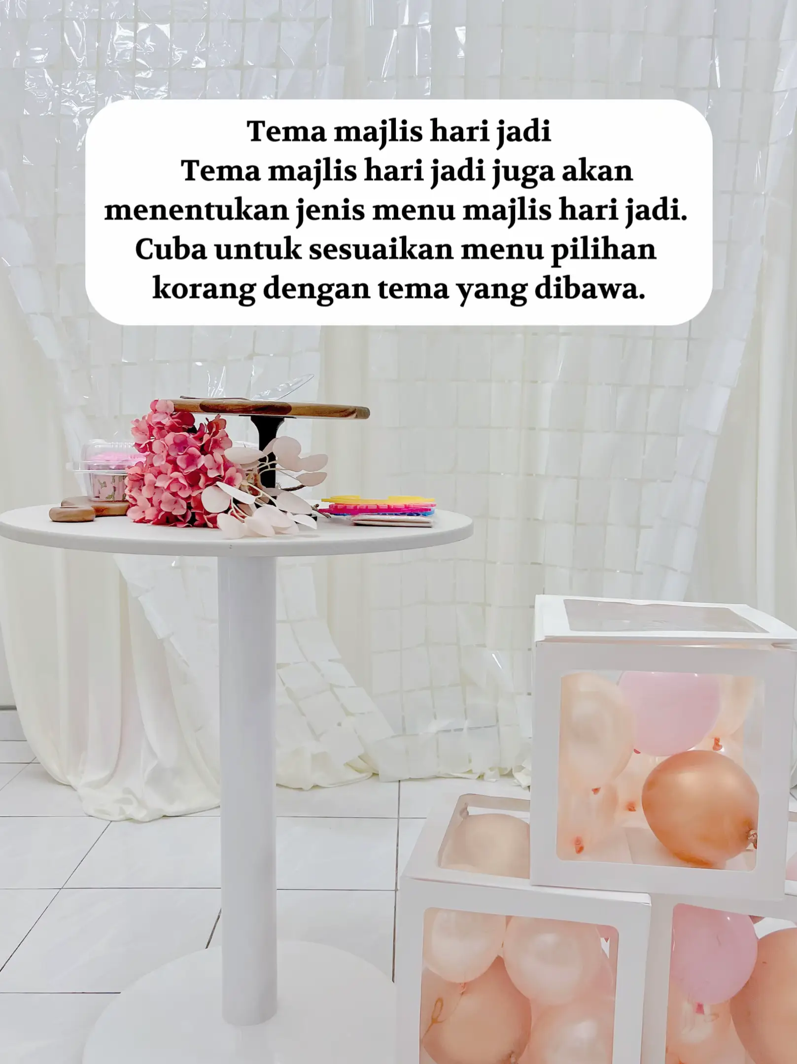 Menu Majlis Hari Jadi – Simple tapi mengenyangkan! | Galeri disiarkan ...