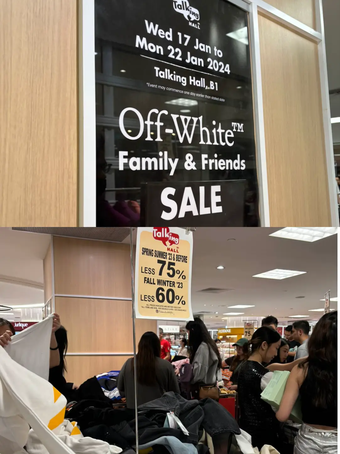 🇸🇬Off-White SALE at Takashimaya! 75% off | Gallery posted by SYinSG🇸🇬 ...