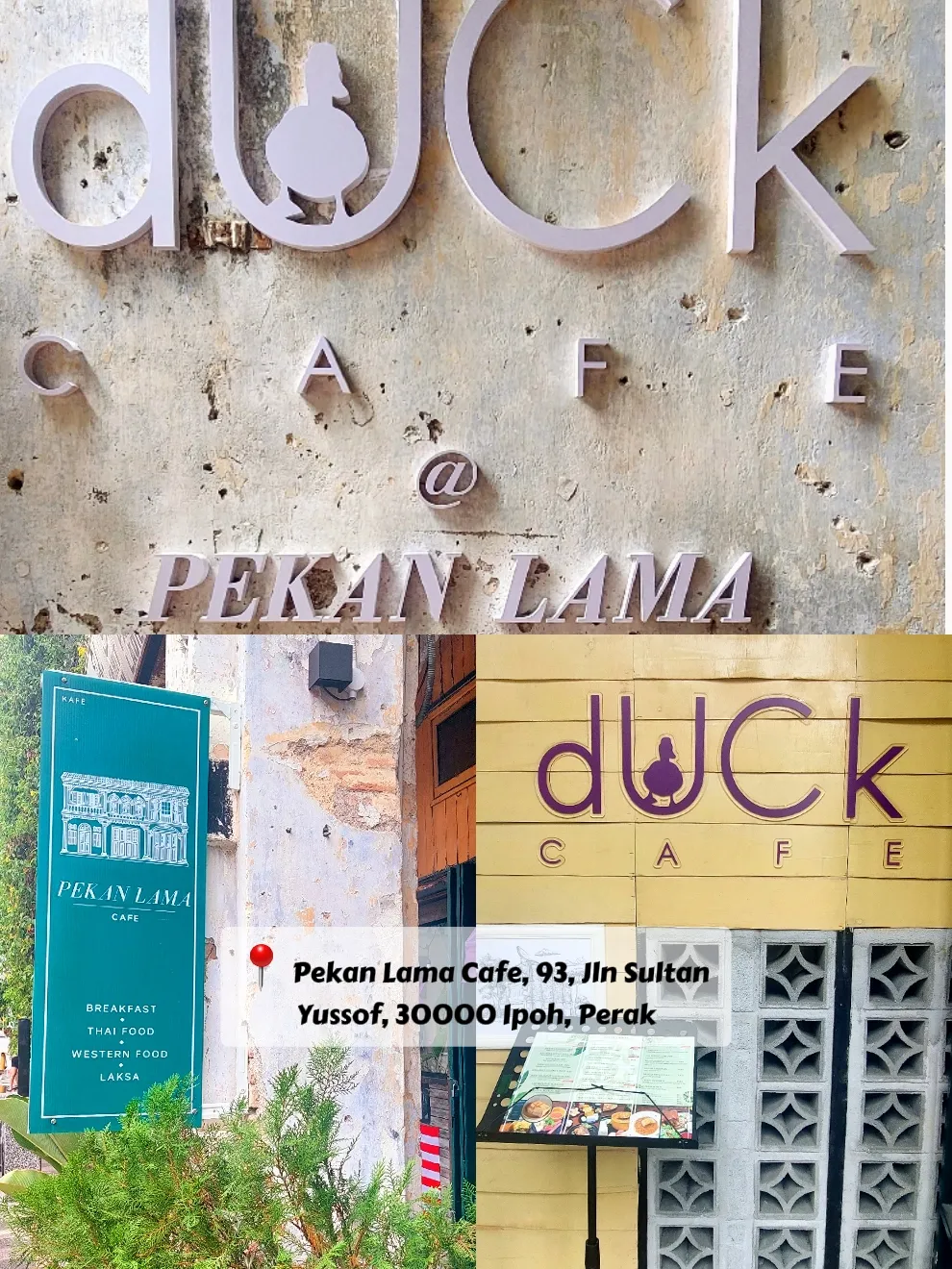 dUCK Cafe @ Pekan Lama Ipoh | Galeri disiarkan oleh Afiqah Zahra | Lemon8