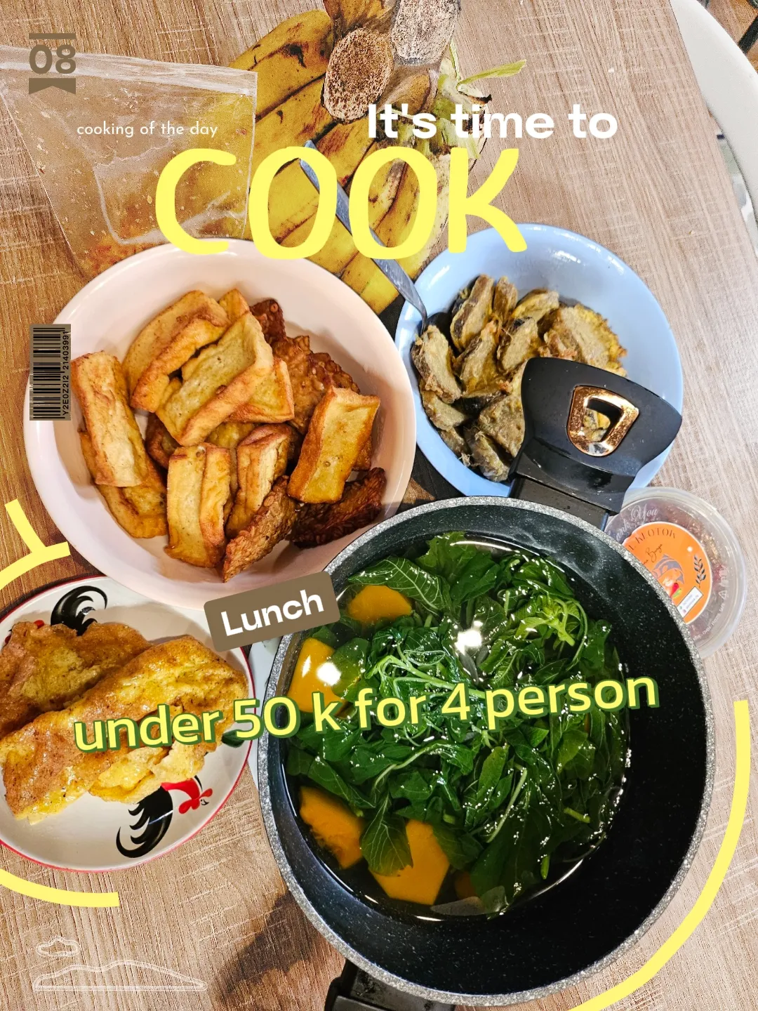 ide menu makan siang under 50 k untuk ber 4 | Galeri diposting oleh wenitath | Lemon8