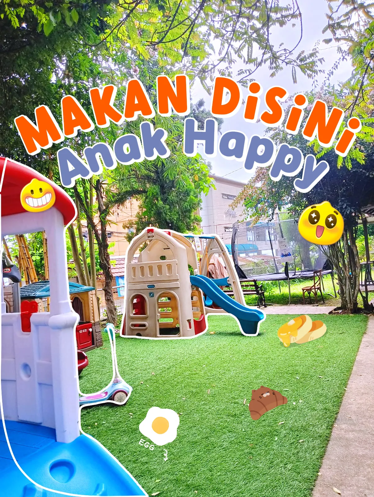 Makan & Main Playground di cafe ini | Galeri diposting oleh qafzy🌼 | Lemon8