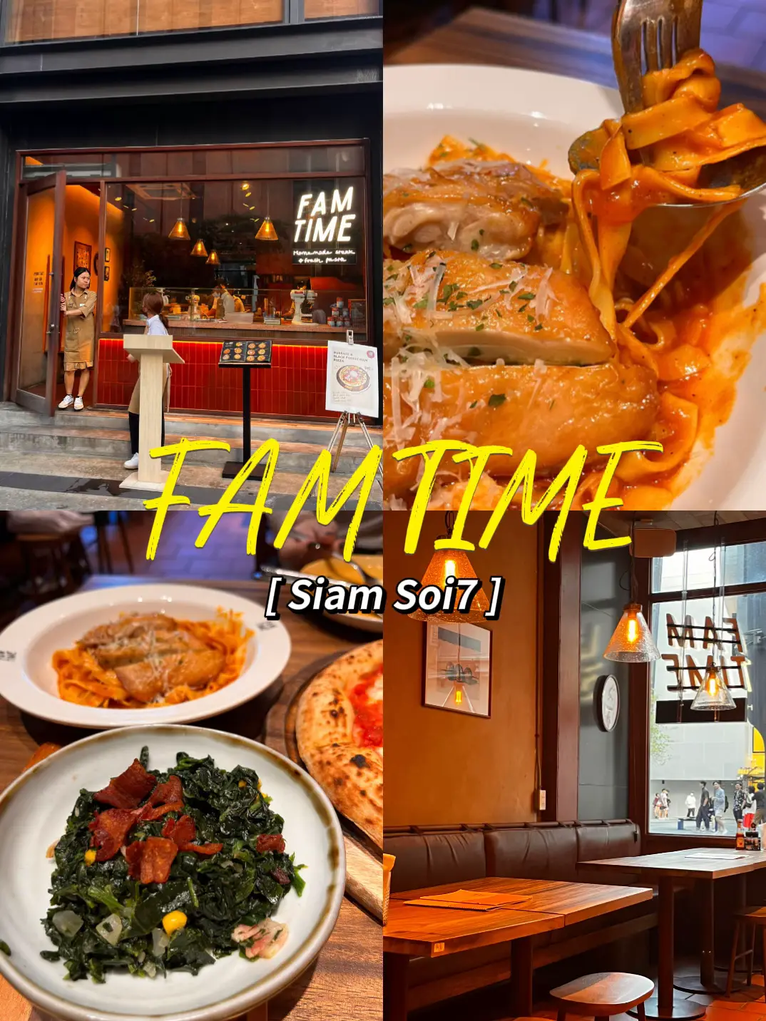 🍕FAM TIME สยามซอย 7 | แกลเลอรีที่โพสต์โดย Praery_Review🧡 | Lemon8