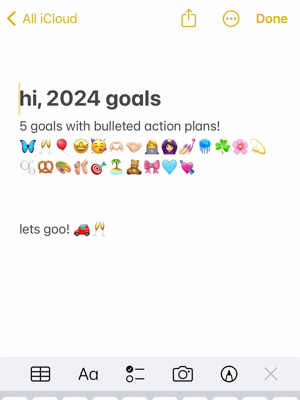 my five 2024 goals (with detailed actions plan) 🤝🏻🎯 | แกลเลอรีที่โพสต์ ...