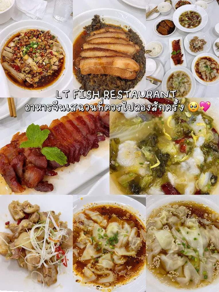 LT FISH RESTAURANT อาหารจีนเสฉวนที่ควรไปลองสักครั้ง 🥹💖 | แกลเลอรีที่ ...
