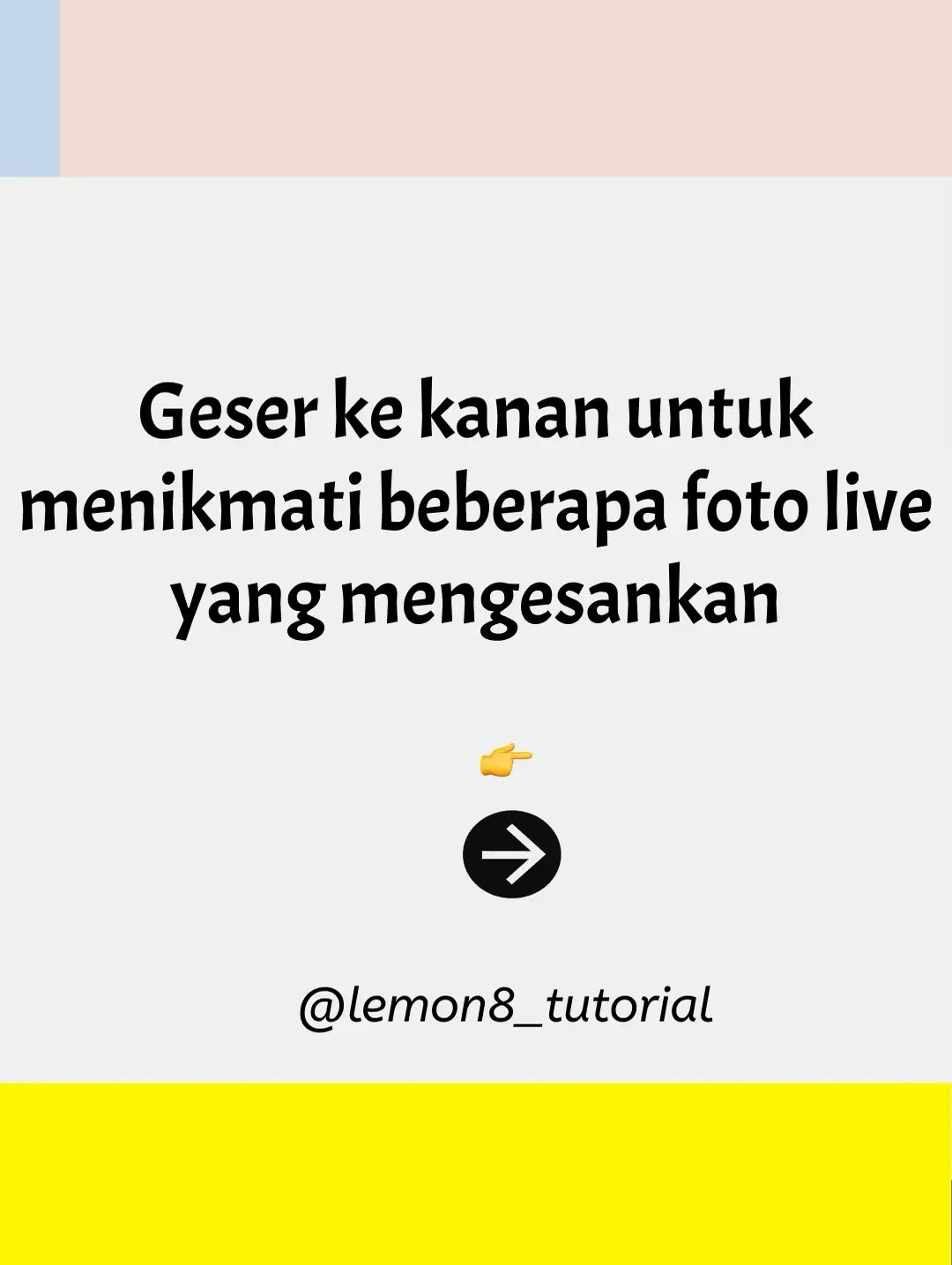 HIDUPKAN Foto Live Anda di Lemon8! | Galeri diposting oleh Lemon8_tutorial | Lemon8