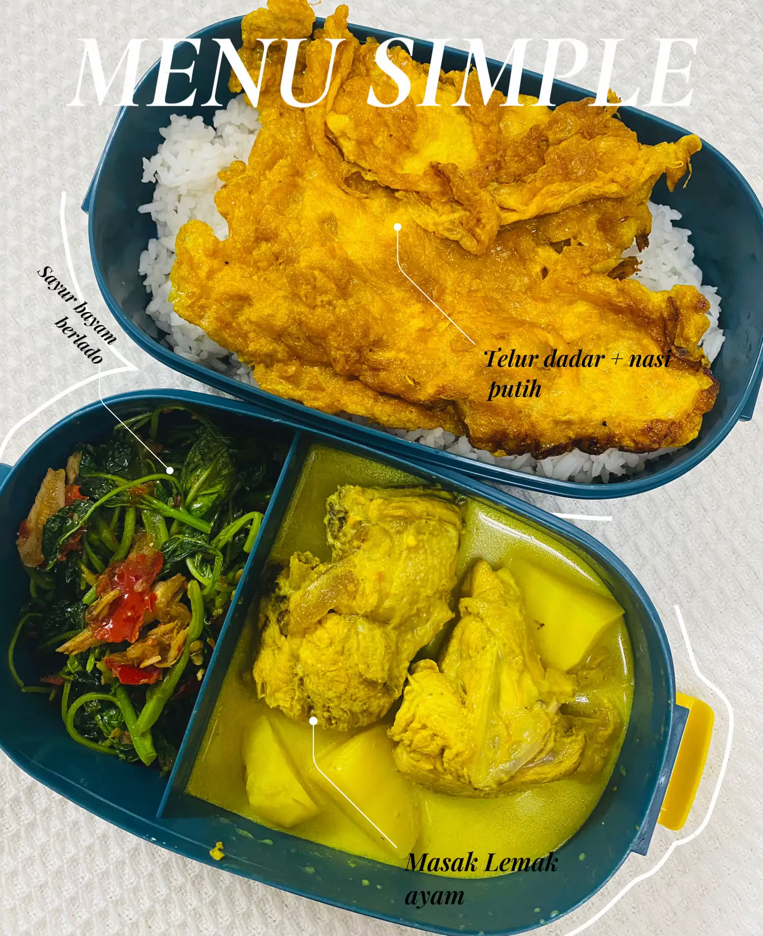 MENU SIMPLE BEKAL SUAMI | แกลเลอรีที่โพสต์โดย Sismaya | Lemon8