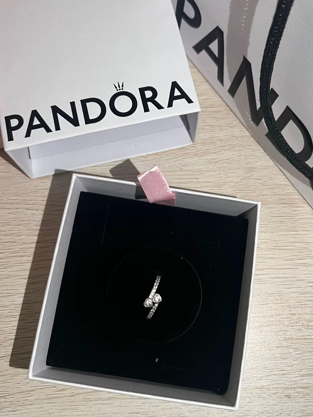 ⊹ ป้ายยา สร้อยคอ แหวนPANDORA 💍 | แกลเลอรีที่โพสต์โดย Wiyadaa ᡣ𐭩 | Lemon8