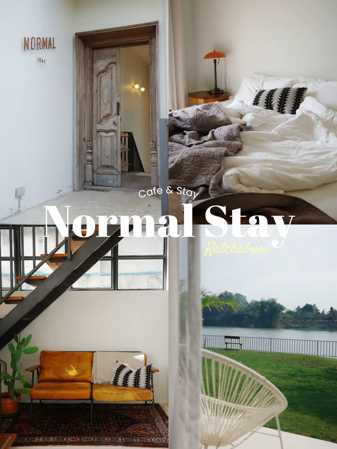 รีวิวที่พักฟีลอบอุ่นเหมือนอยู่บ้าน 🏠 Normal Cafe & Stay | แกลเลอรีที่ ...