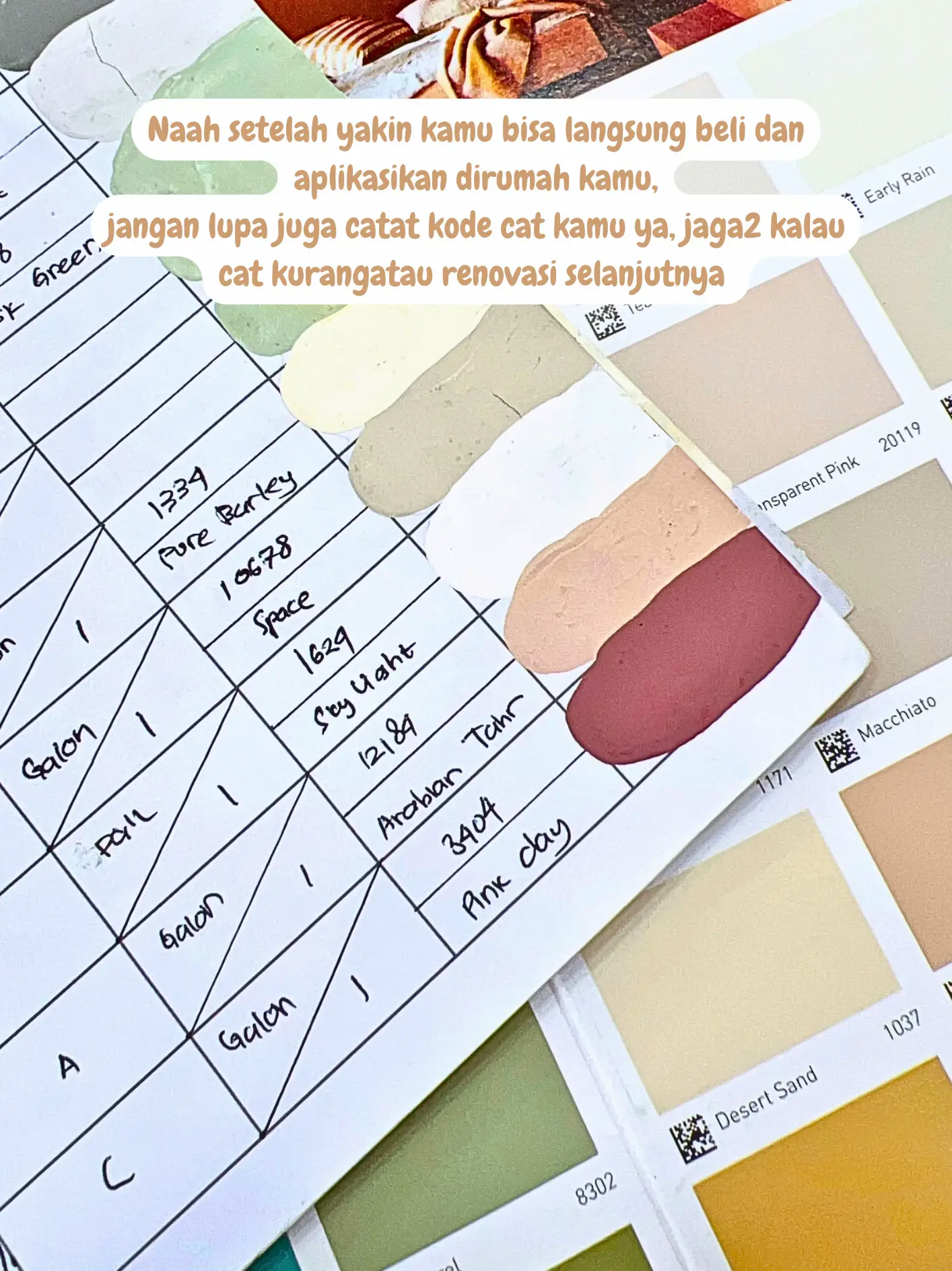 CARA PILIH CAT BIAR GAK SALAH WARNA MENURUT AKU | Galeri diposting oleh ...