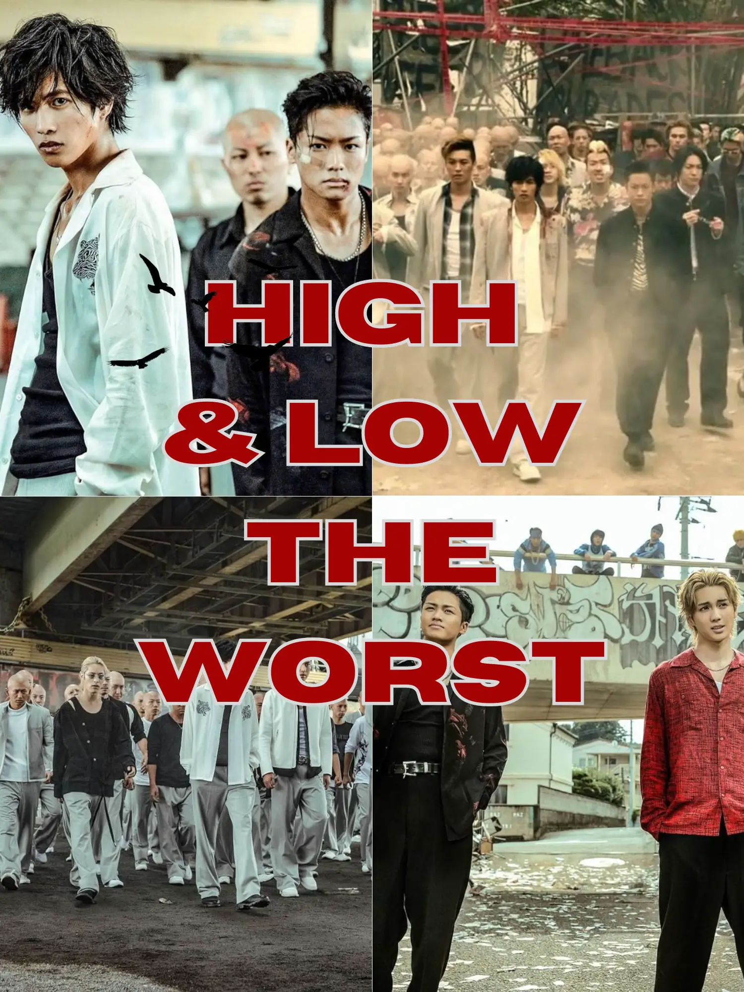 รีวิว Netflix | High & Low The Worst 👊🏻💢 | แกลเลอรีที่โพสต์โดย ...