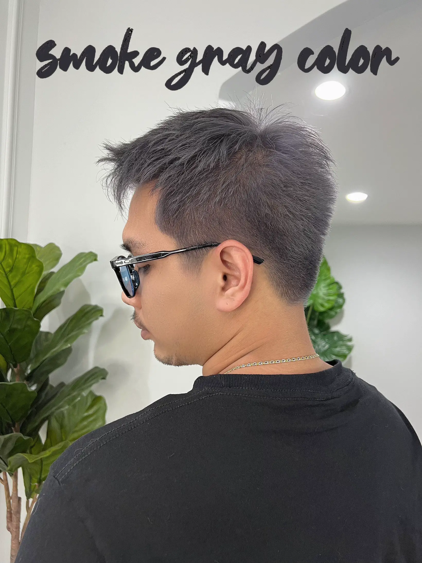 smoke gray color💭 สีผมผู้ชายยอดฮิต ติดกระแส💢หล่อขึ้น99.99% | แกลเลอรี ...
