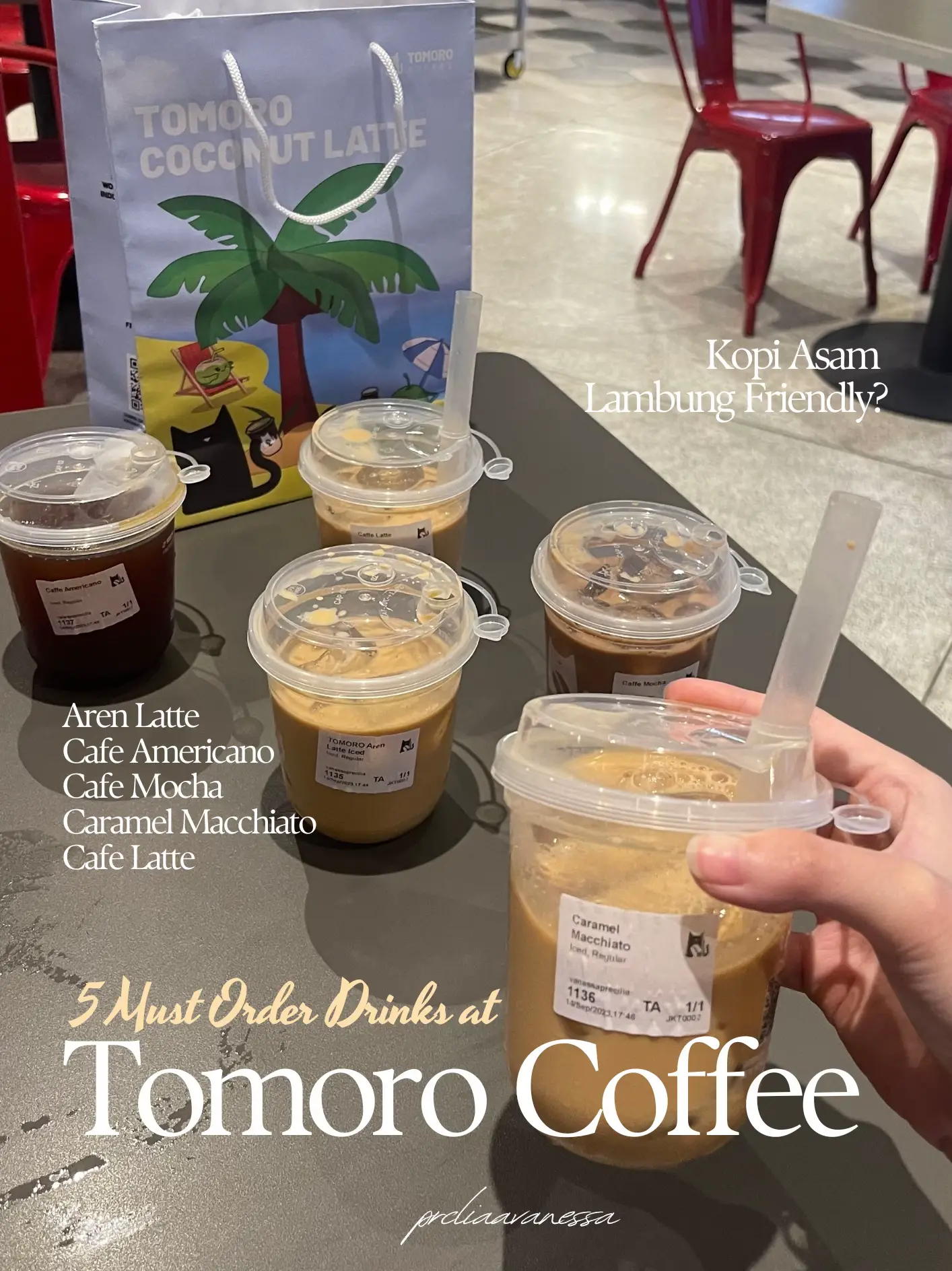 Must Try Coffee at Tomoro Coffee! Lambung Friendly | Galeri diposting ...