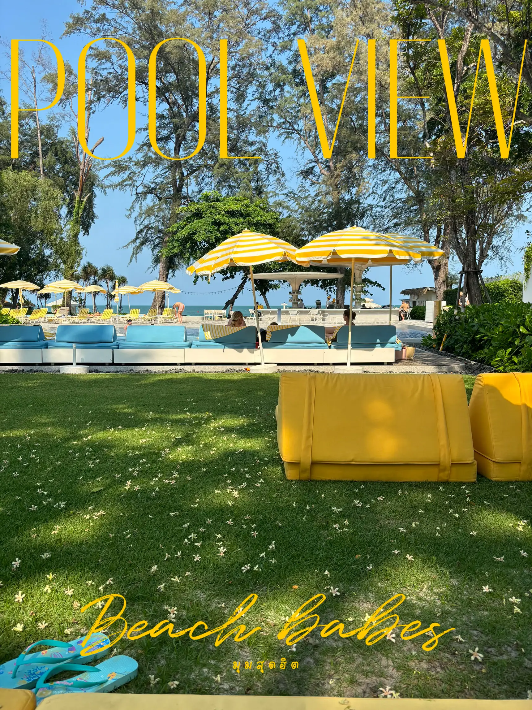 The Standard Huahin มุมถ่ายรูปเยอะม้ากก 🍋🏝 | แกลเลอรีที่โพสต์โดย dan-a ...