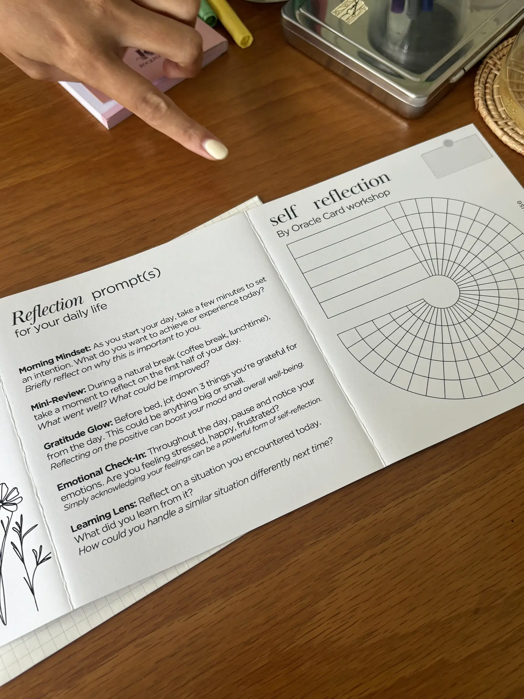 แชร์กิจกรรมฮีลใจวันหยุด 💗 self reflection by oracle | แกลเลอรีที่โพสต์โดย คุณลพ👼🏻 🌸 | Lemon8