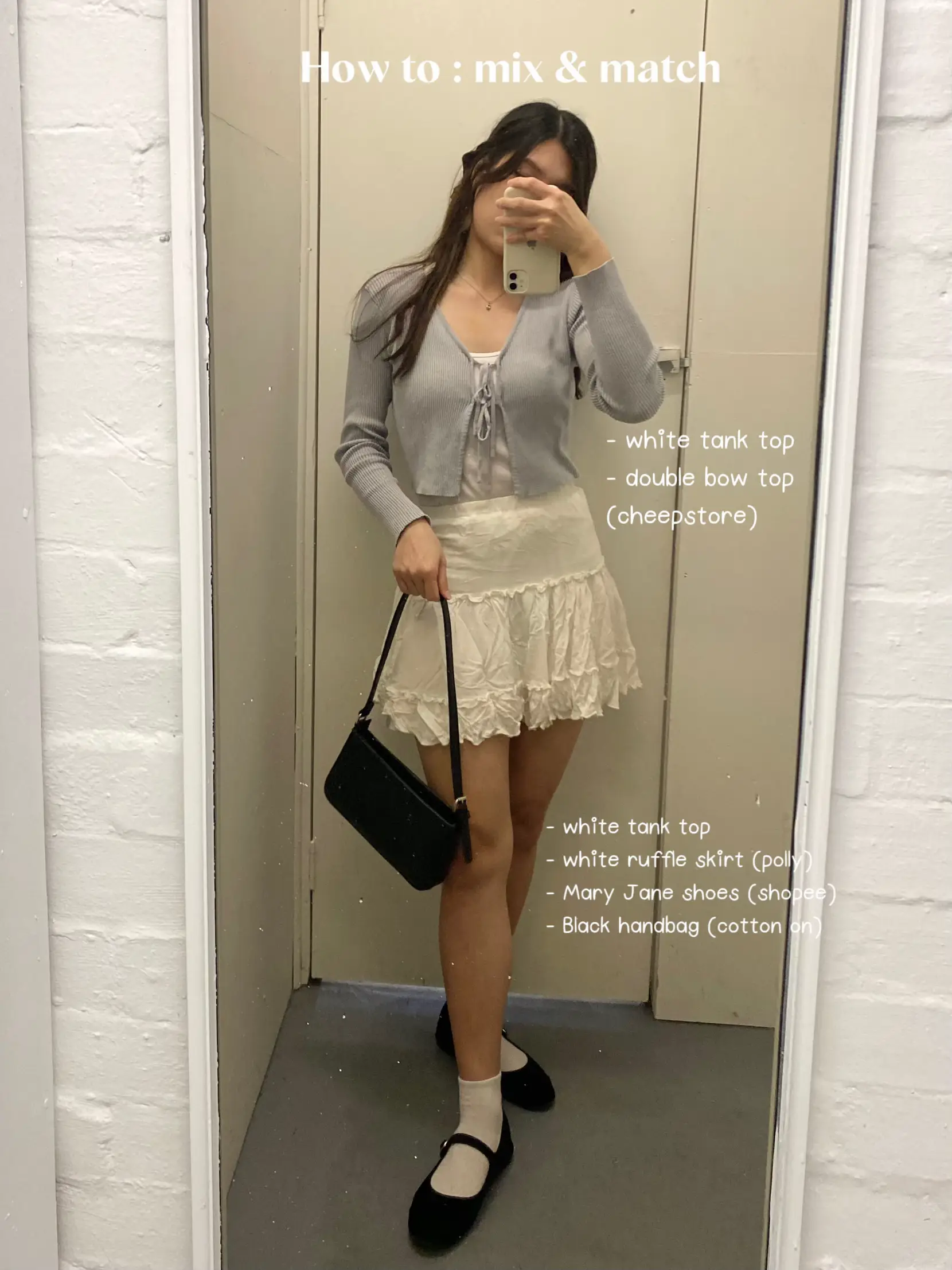 Ballet Core Outfit Idea 🩰🤍🎀 แต่งตัวสไตล์สาวหวานสุดฮิต! | แกลเลอรีที่ ...