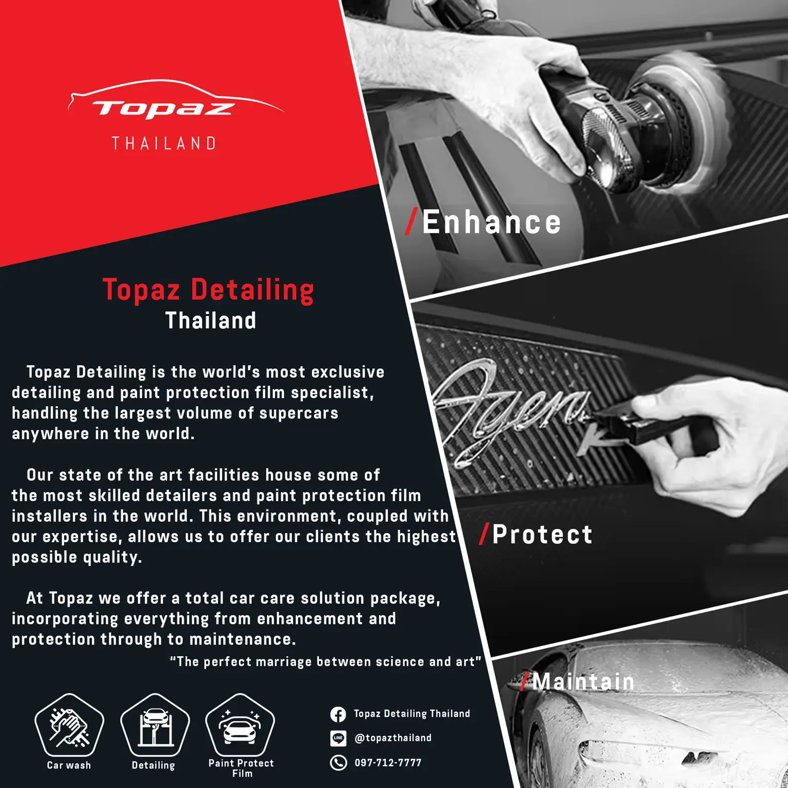 Topaz Detailing Thailand เ | แกลเลอรีที่โพสต์โดย Topaz Detailing | Lemon8