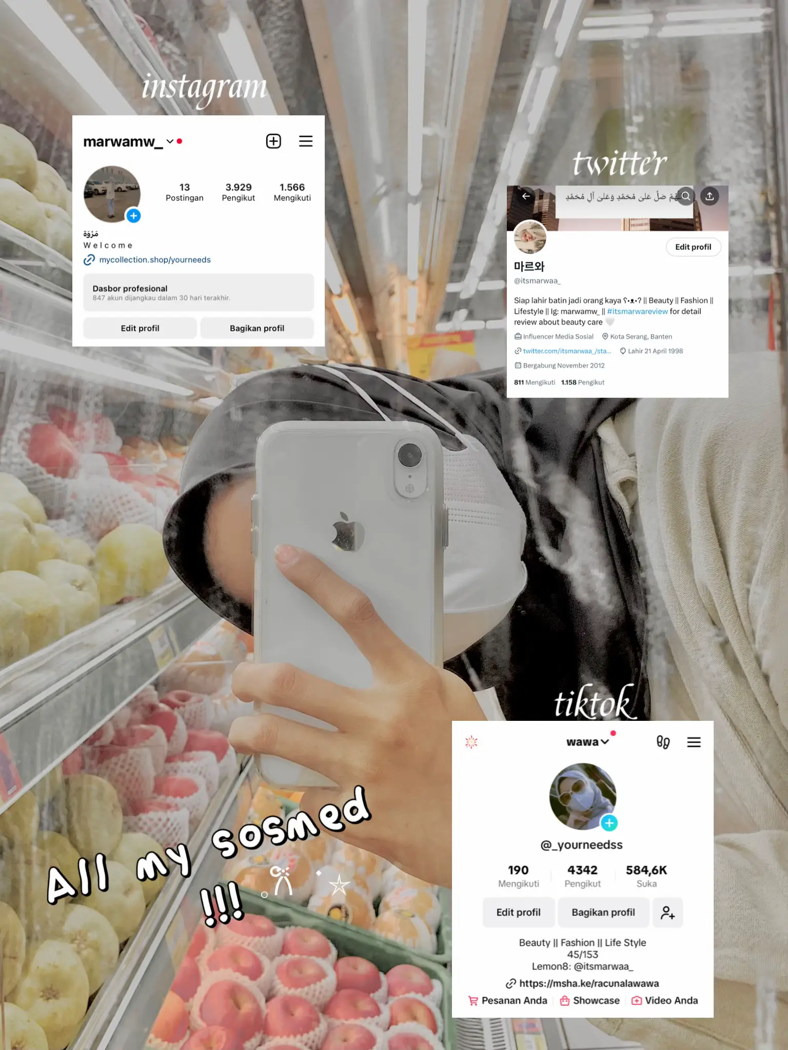 Get To Know Me !! Hellooo everyone 👋🏻 | แกลเลอรีที่โพสต์โดย Marwa | Lemon8