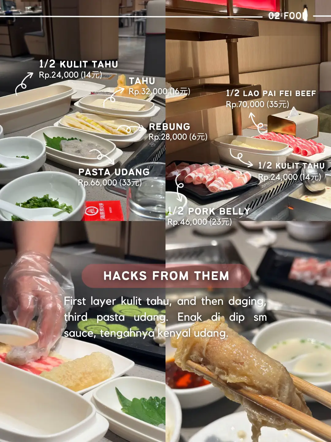 🇨🇳 Makan Haidilao murmer😌 bnyk freebies | แกลเลอรีที่โพสต์โดย Liz Leticia | Lemon8