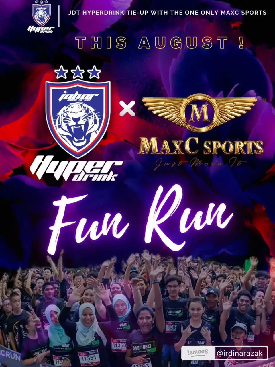 MAXC SPORTS X JDT !! | Galeri disiarkan oleh vnca.zhmae | Lemon8