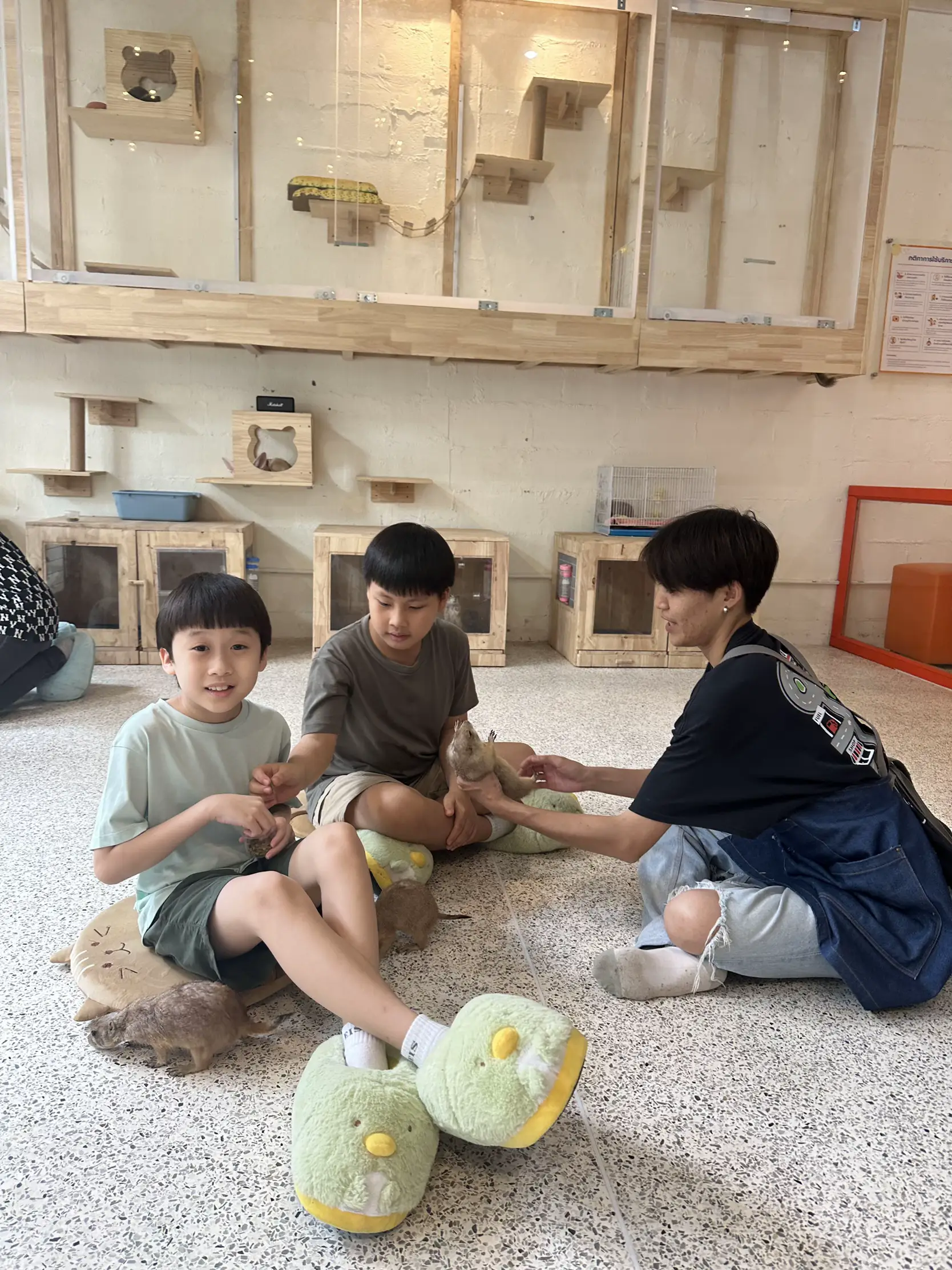 วันแม่นี้ จูงมือลูกมาเล่นกับน้องสัตว์ Exotic ที่ Little Den Cafe | แกลเลอรีที่โพสต์โดย littleden ...