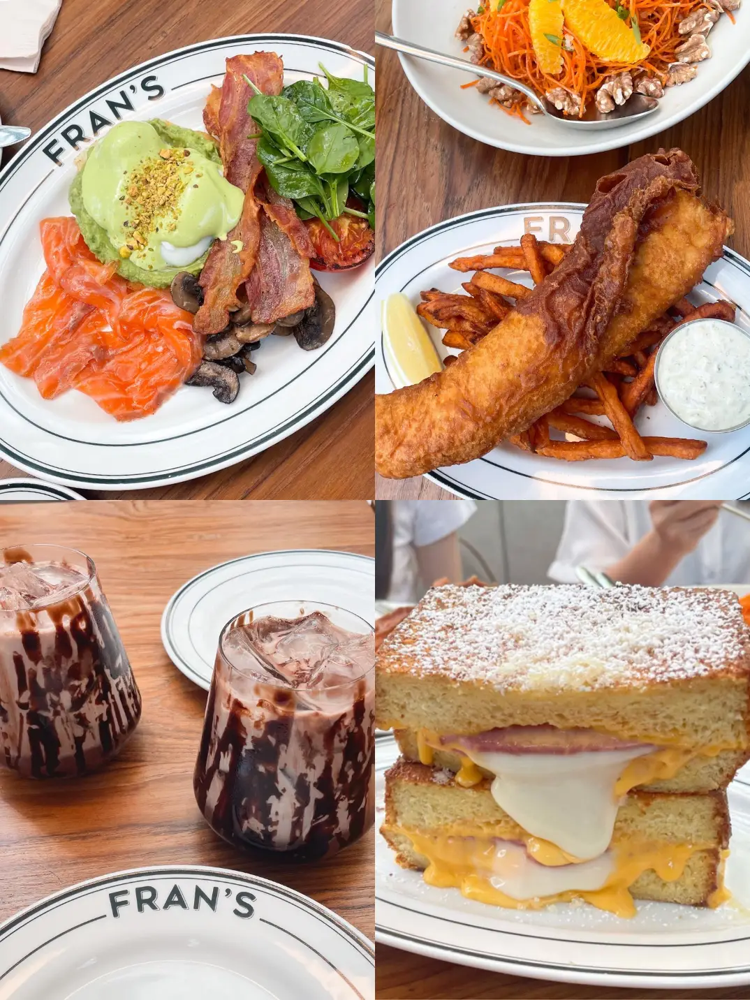 จัดเต็มที่สุด รีวิว 9 เมนูร้าน Fran’s @สาทร | แกลเลอรีที่โพสต์โดย M’s footprint💖 | Lemon8