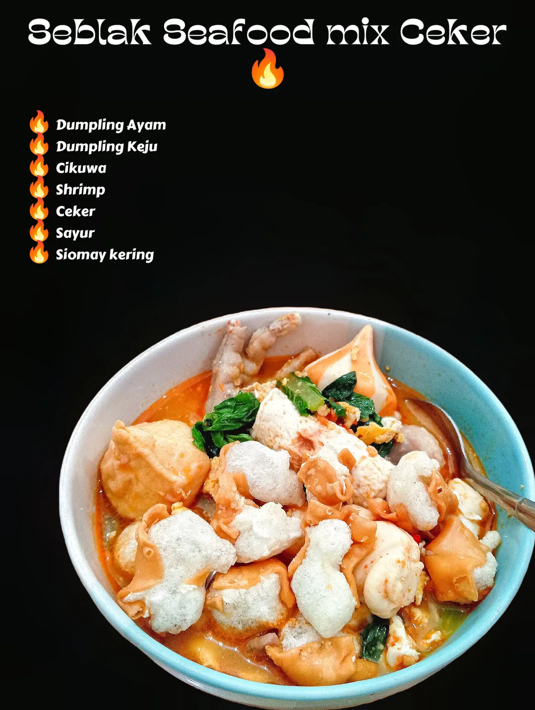 Seblak Seafood mix Ceker🔥 | Galeri diposting oleh moms alfia | Lemon8