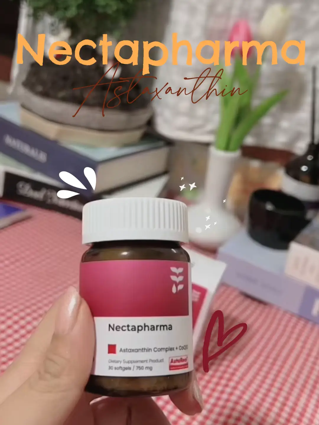 วิตามินผิว Nectapharma Astaxantine ดีจริงหรือกระแส | วิดีโอที่เผยแพร่โดย Thara_Papai | Lemon8