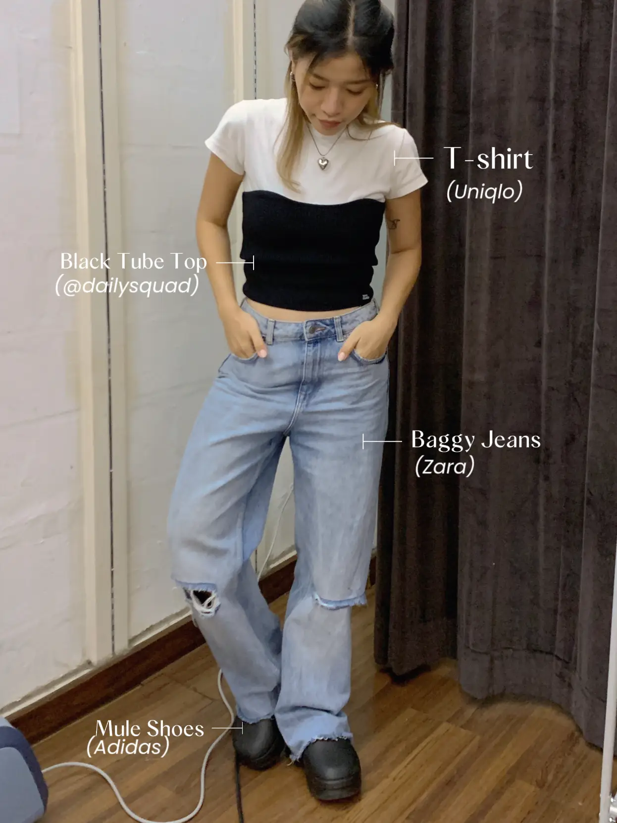 3 ways to wear ‘TUBE TOP’ ไอเดียแมตช์เกาะอกตัวโปรด🍸🖤 | แกลเลอรีที่โพสต์ ...