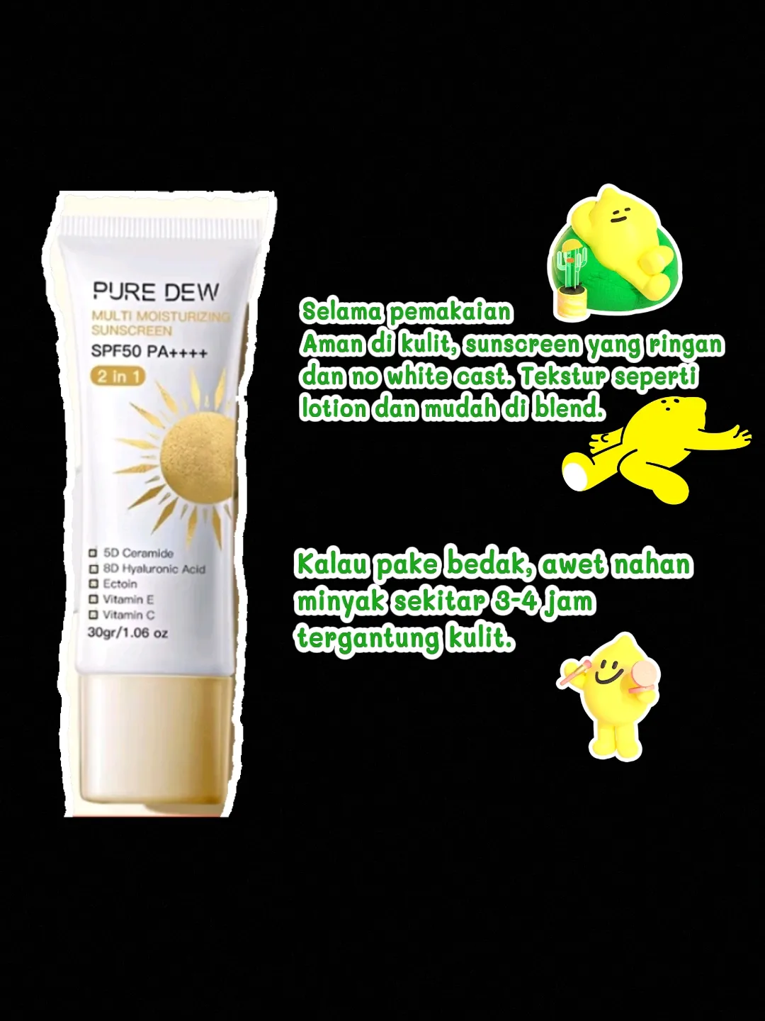 Multi Moisturizing Sunscreen | Galeri diposting oleh Mora Lubis | Lemon8