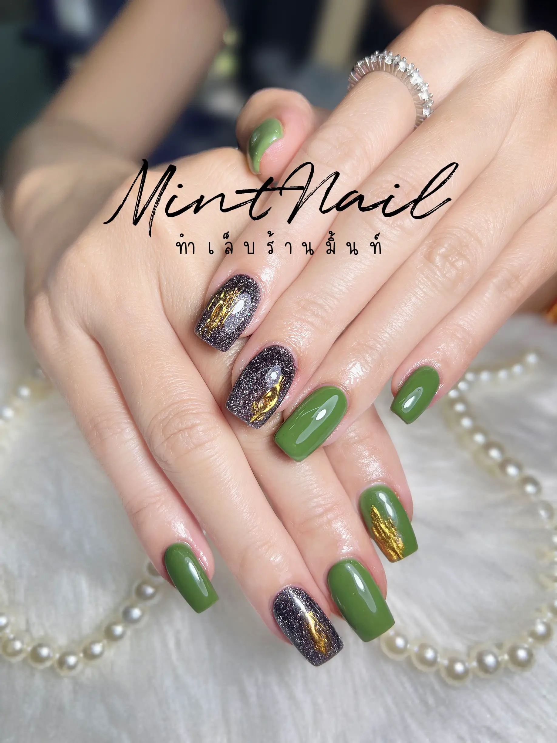 MintNail | แกลเลอรีที่โพสต์โดย Mint B'mint | Lemon8