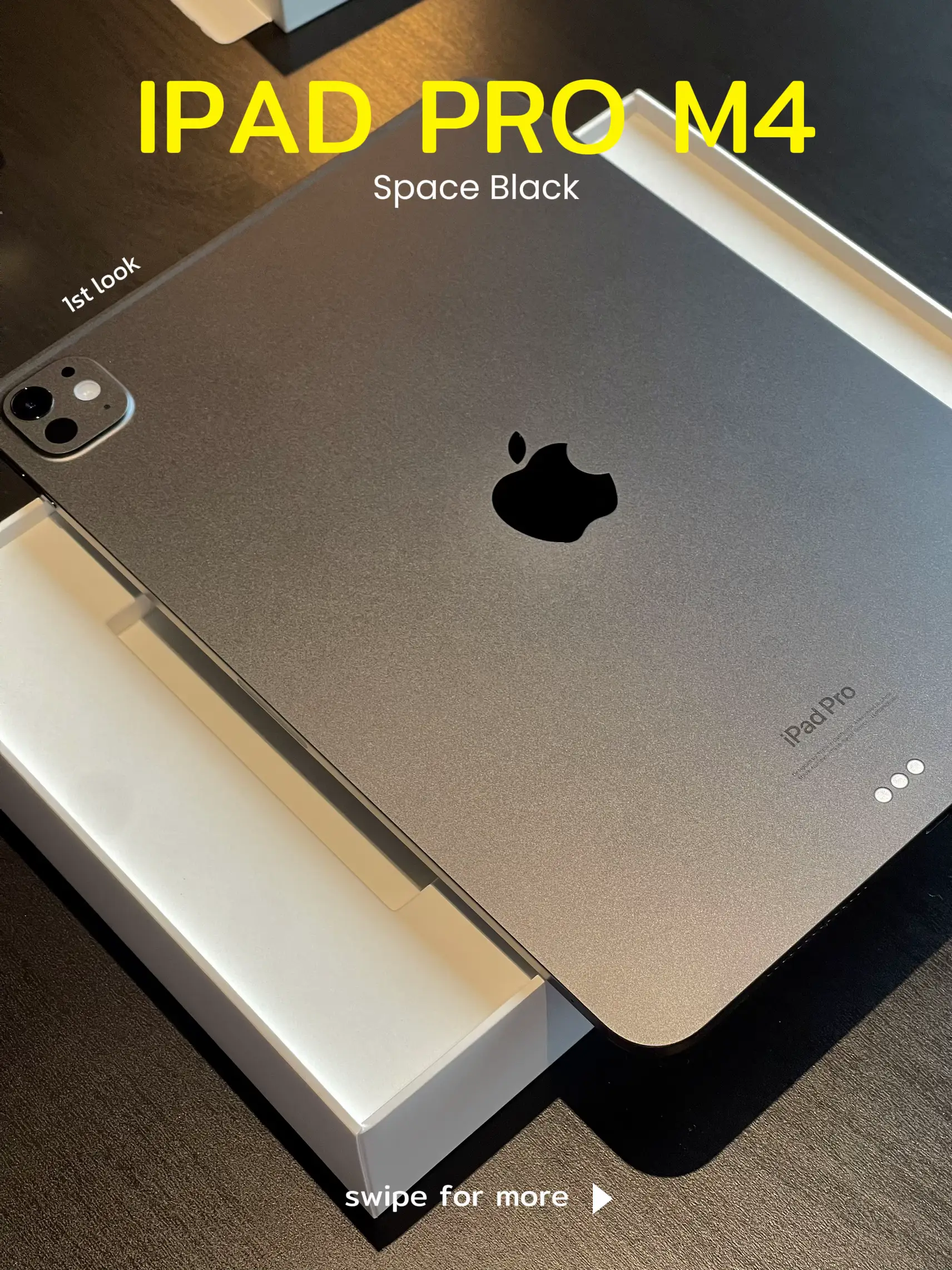 🛸แกะกล่อง Ipad pro m4 เปลี่ยนไอแพดในรอบ 6 ปี | แกลเลอรีที่โพสต์โดย chns.day | Lemon8