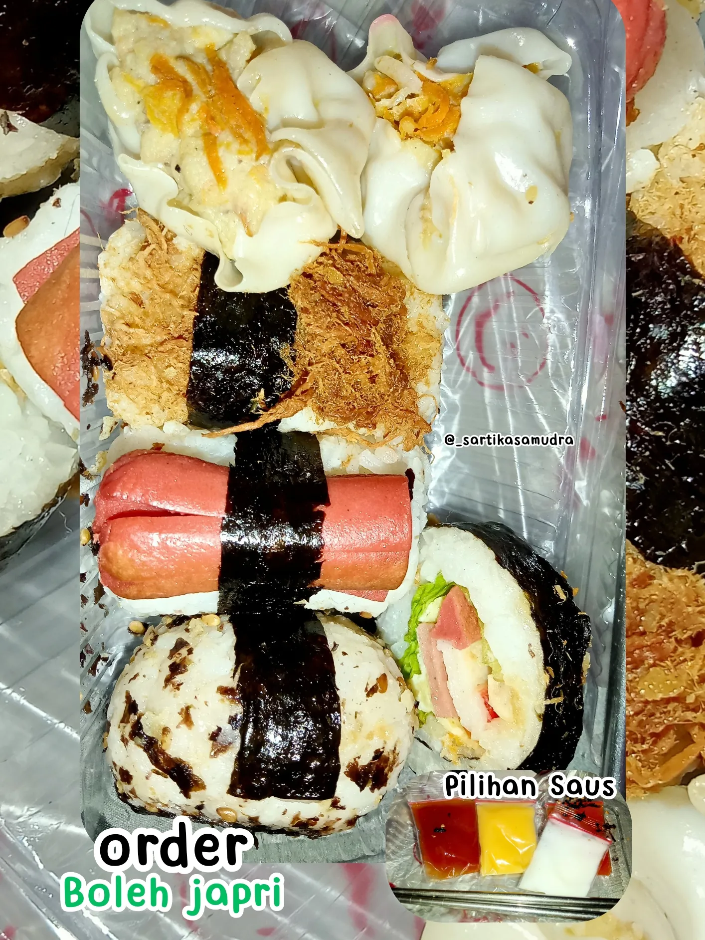 🫶 MAKANAN JEPANG CUMA 2000/PCS😮 | Galeri diposting oleh IKA DESIGN | Lemon8