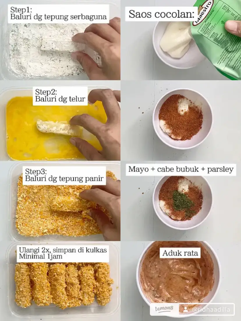 Ide Camilan Simple dari Keju Mozarella🧀 | Gallery posted by Ridha ...